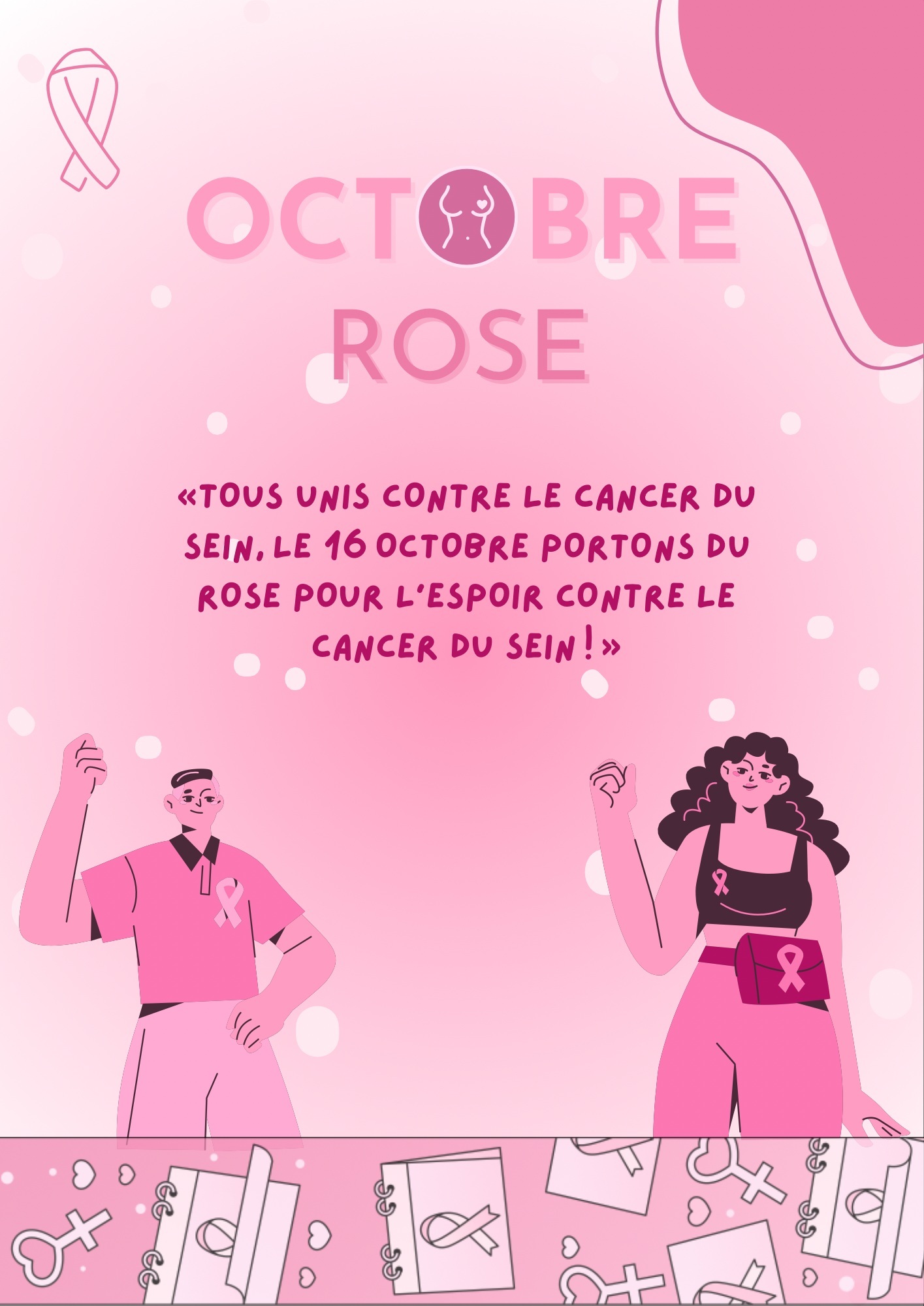 Octobre Rose - Collège Eugène Delacroix