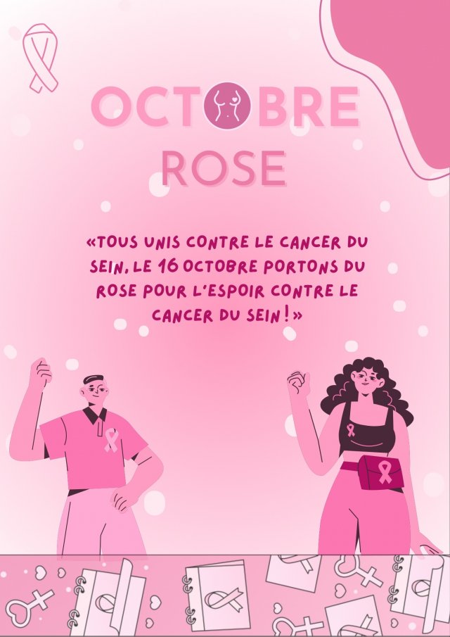Octobre Rose - Collège Eugène Delacroix